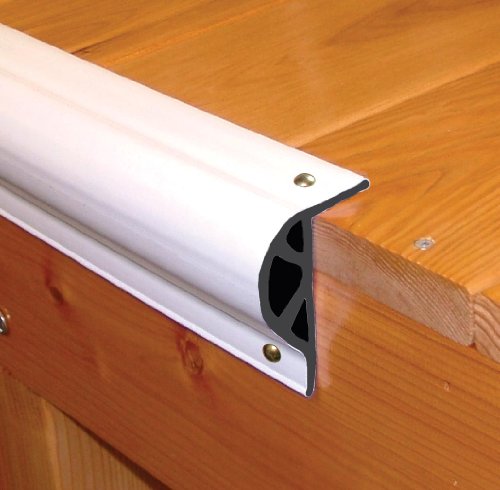 WHITE P HAPED DOCK BUMPER GUARD