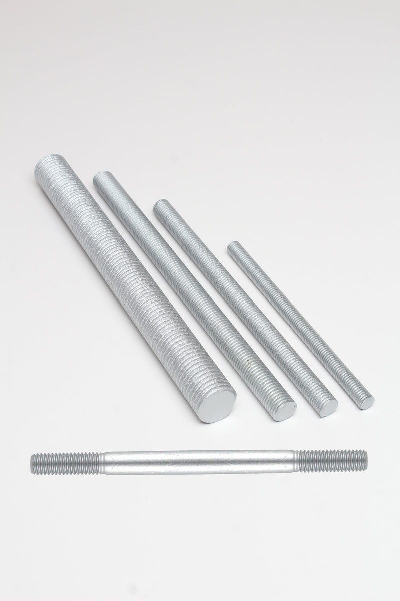 Threaded Rods & Tie Rods - Available Sizes 3/8" - 2" Dia. All thread r